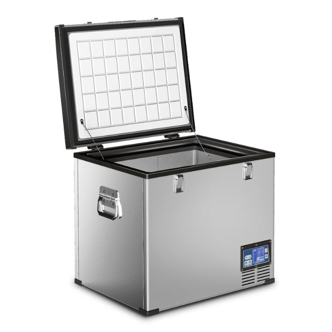 75L Portable Fridge Freezer Chest with LCD Control – 12V/24V/240V Camp ...