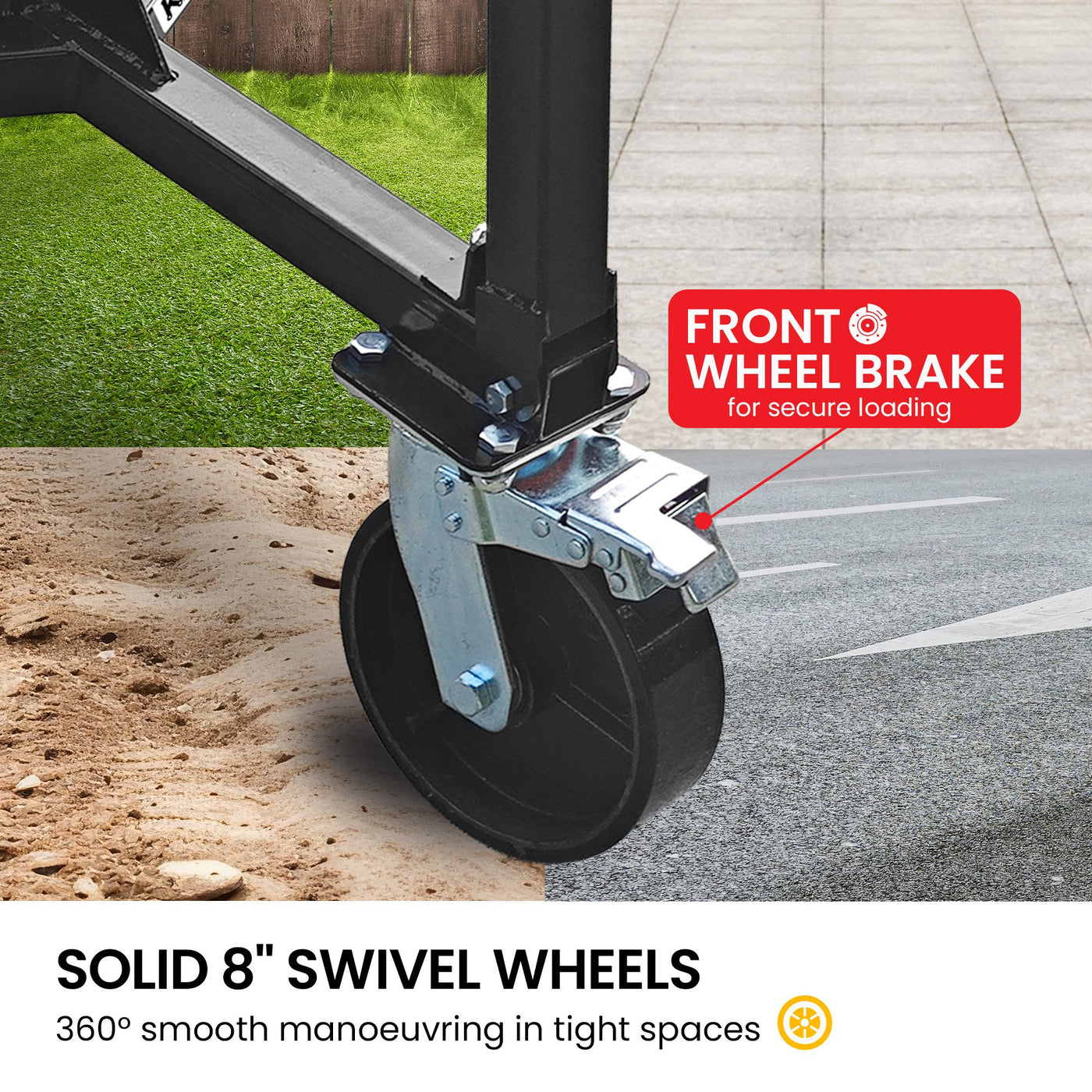 Heavy-Duty Caravan & Trailer Dolly | 1500kg Tongue Weight | One-Person ...