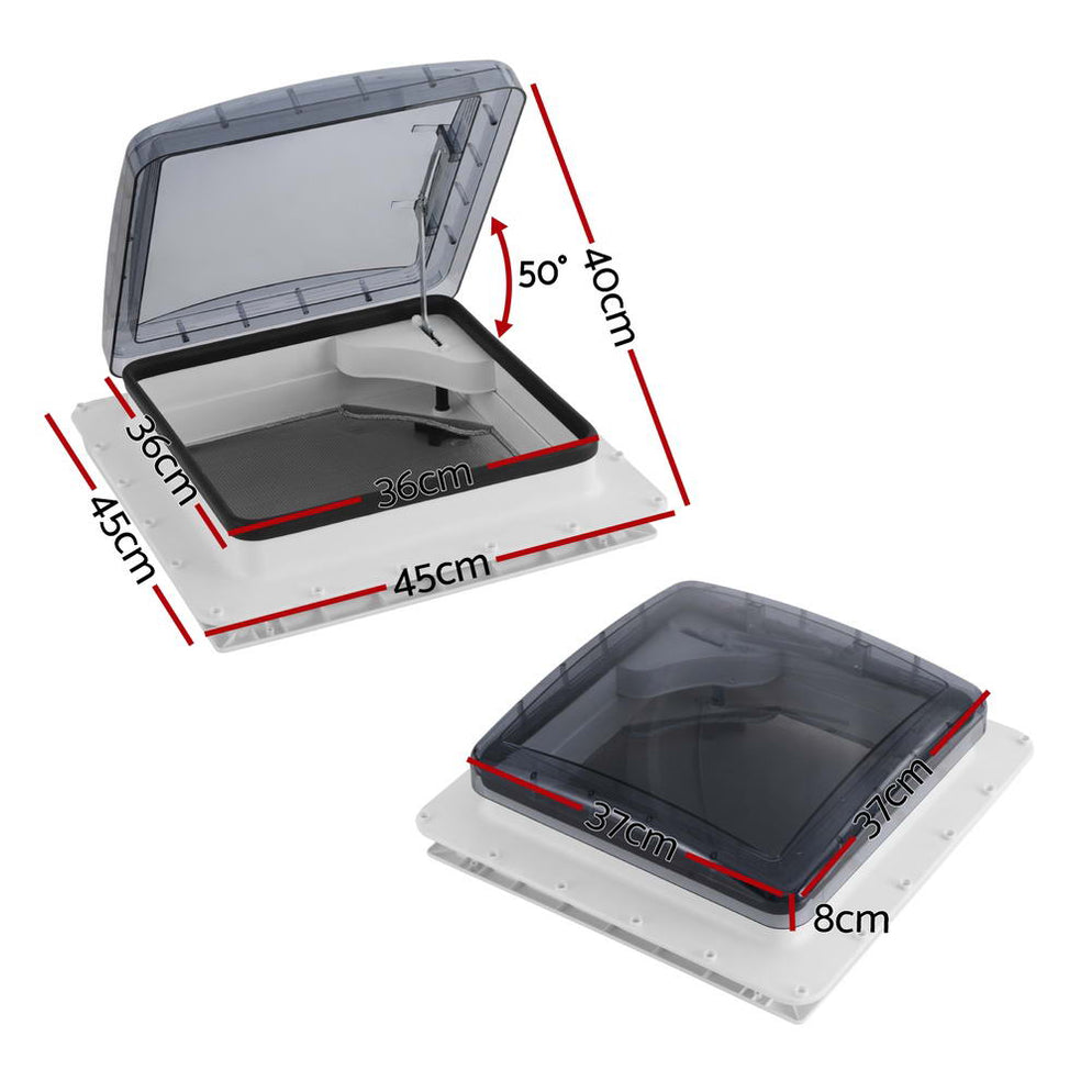 Caravan Roof Vent | Insect Screen | Suit 355mm Roof Opening — Outback ...